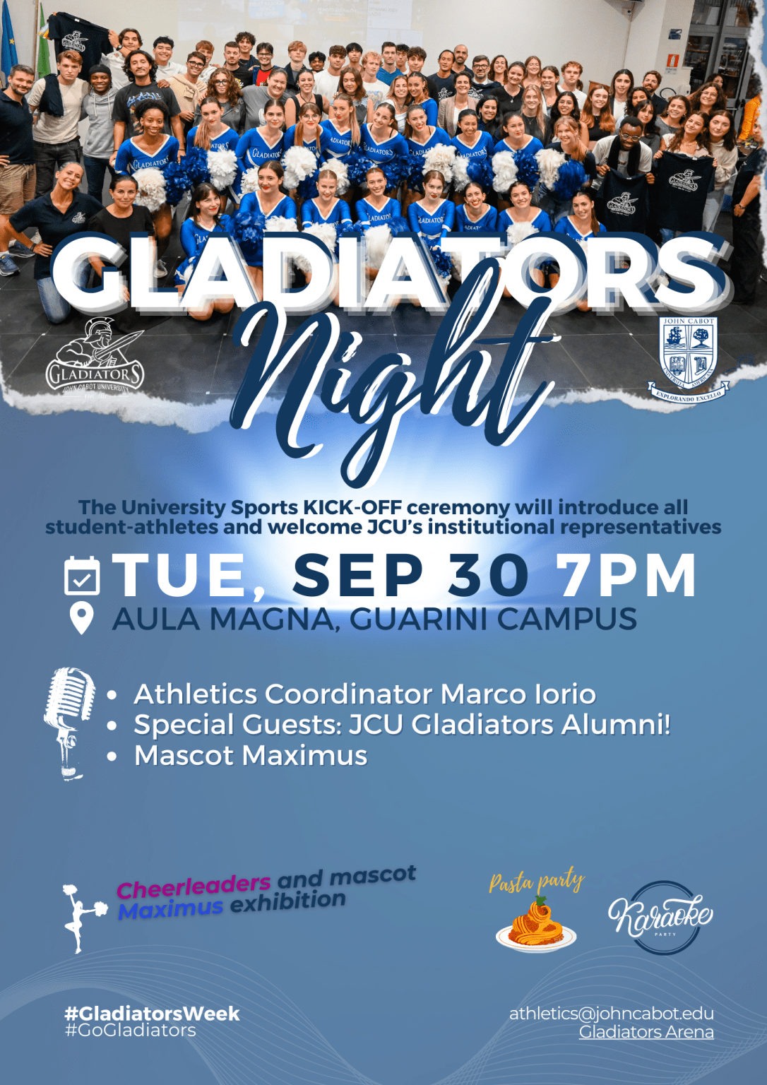 A Record-Breaking Start to the Gladiators Season – John Cabot ...
